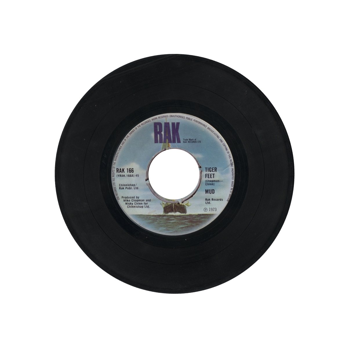 Mud - Tiger Feet / Mr. Bagatelle 7" Vinyl – Saint Marie Records