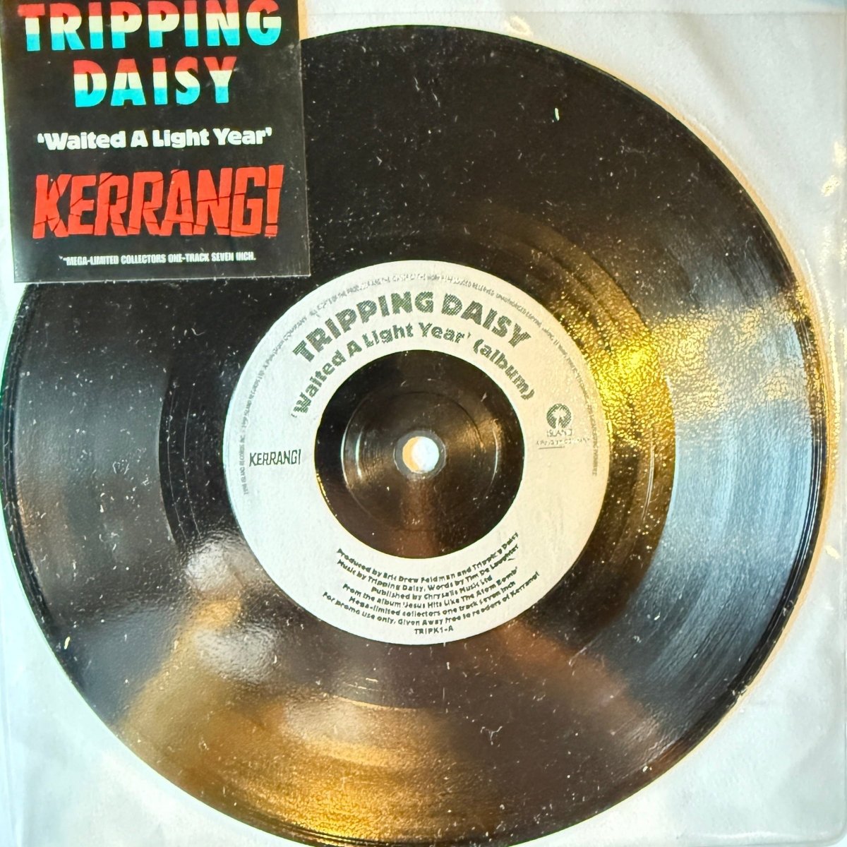 Buy Tripping Daisy : Waited A Light Year (7", S/Sided, Etch, Promo ...