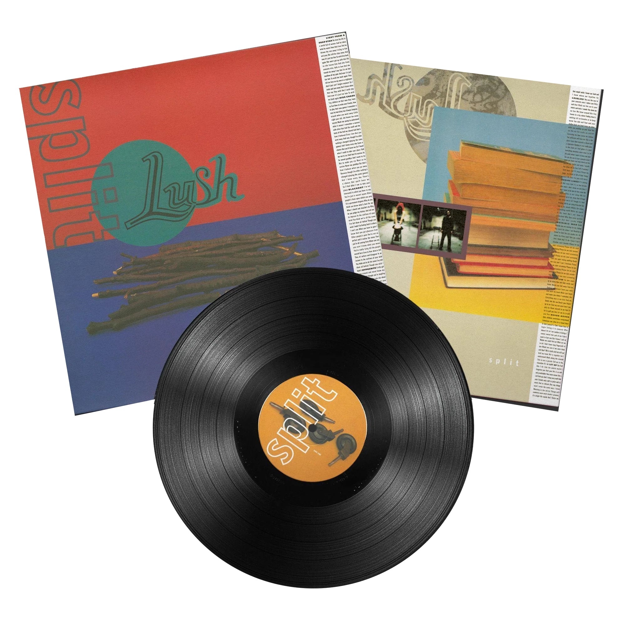 LUSH - SPLIT (2023 REMASTER) / Black Vinyl – Saint Marie Records